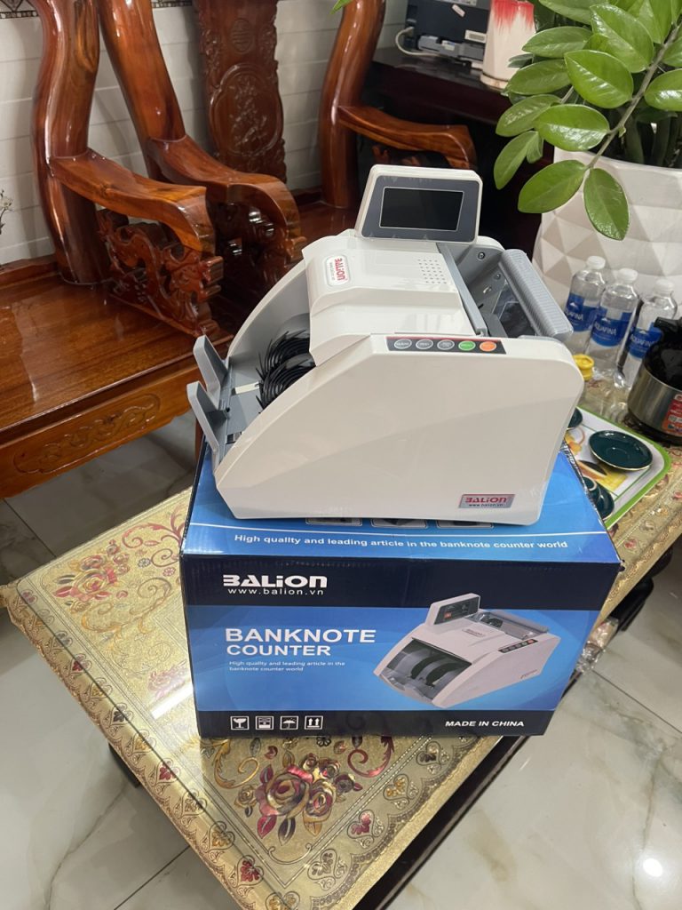 MÁY ĐẾM TIỀN BALION NH-608S (NHẬP KHẨU 2026)